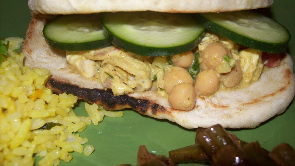 Curried Chicken Naan "taco" Recipe - Food.com
