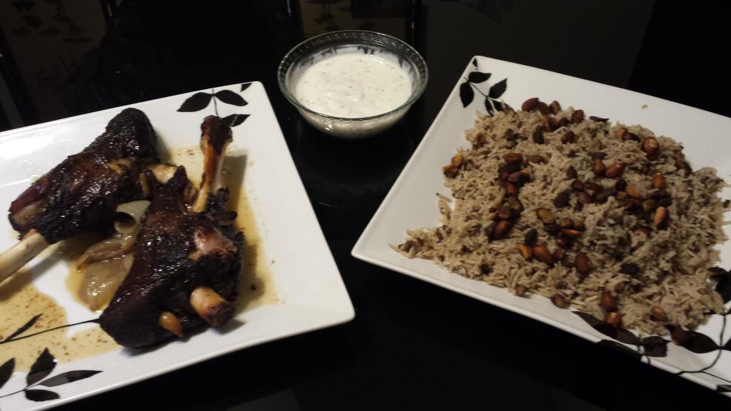 Arabian Roast Lamb Fit for a King and Queen, With Spiced Rice Recipe ...