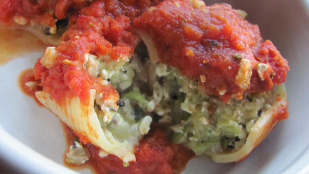 Veggie Stuffed Shells (Vegan) Recipe - Food.com