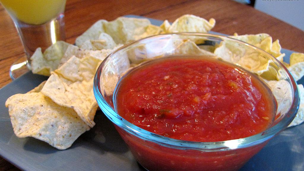 Blended Salsa (Typical Restaurant Style) Recipe - Food.com