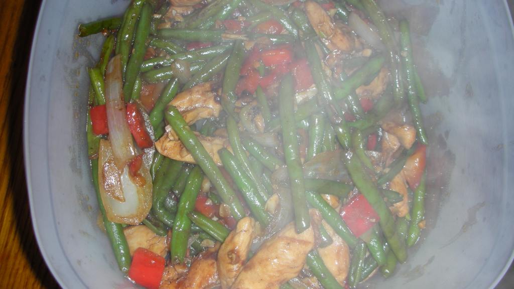 Garlic Chicken Breast With String Beans Recipe - Food.com