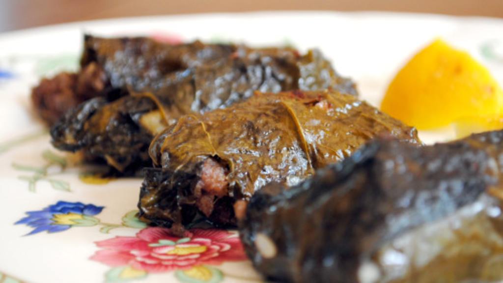 Greek Dolma Aka Stuffed Grape Leaves Recipe - Food.com