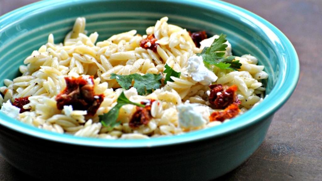 Orzo, Feta & Pepper Salad Recipe - Food.com