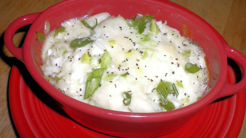 Baked Goats Cheese Scallion Mashed Potatoes Recipe - Food.com