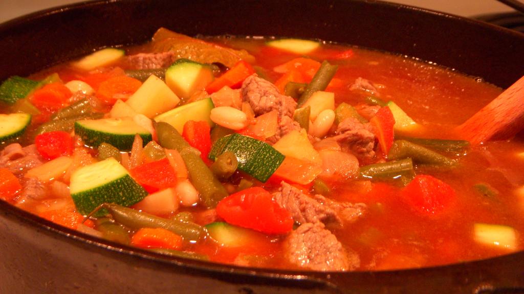 Beef Minestrone Soup Recipe - Food.com