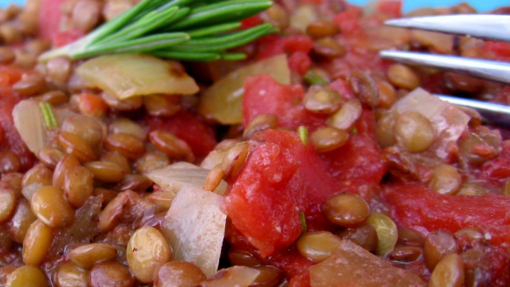 Lentils With Onions and Tomatoes Recipe - Food.com