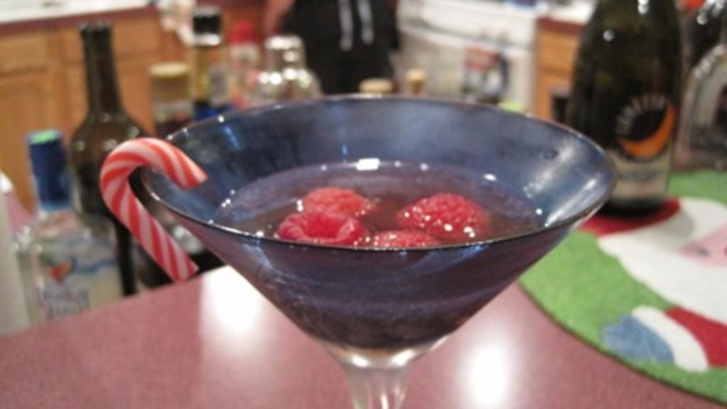 Santa Hat Cocktail With a Candy Cane Recipe - Food.com