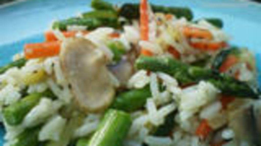 Vegetable Rice Simple Side Dish Recipe - Food.com