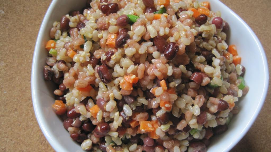 Adzuki Bean, Brown Rice Barley Salad Recipe - Food.com