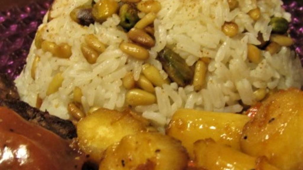 Rice With Pine Nuts and Pistachios Recipe - Food.com