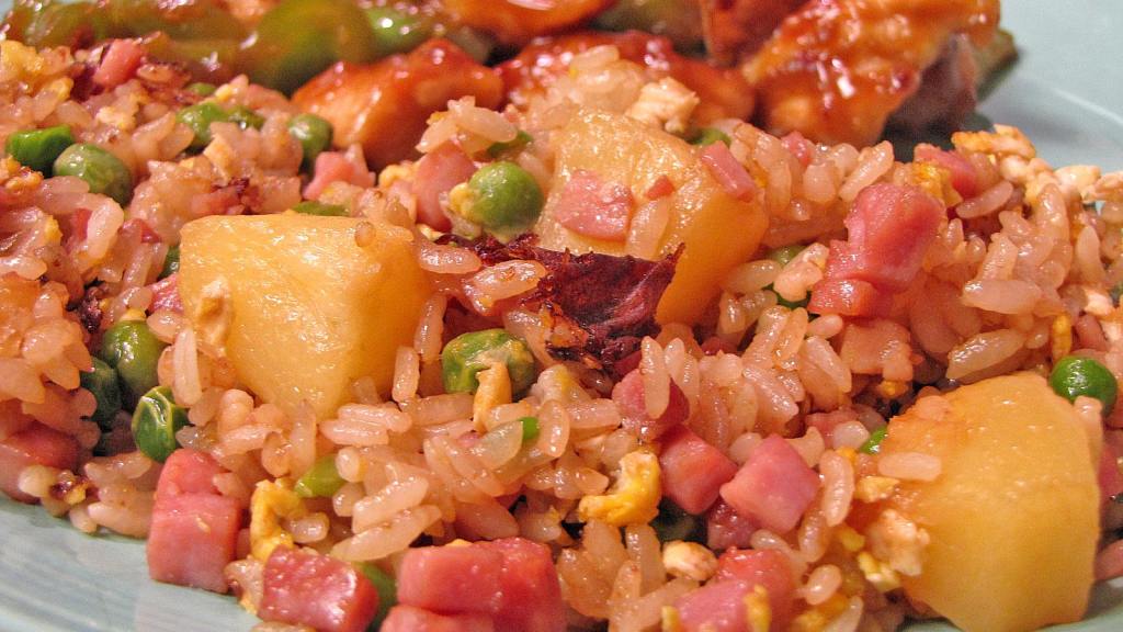 Pineapple Fried Rice With Ham Recipe - Food.com