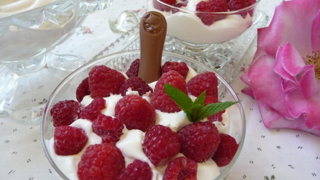 Blushing Maid - German Raspberry Dessert Recipe - Food.com
