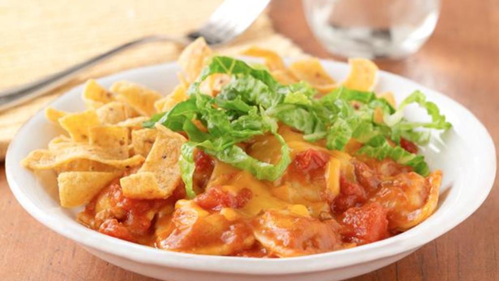 Chef Boyardee® Mini Ravioli Taco Bake Recipe - Food.com