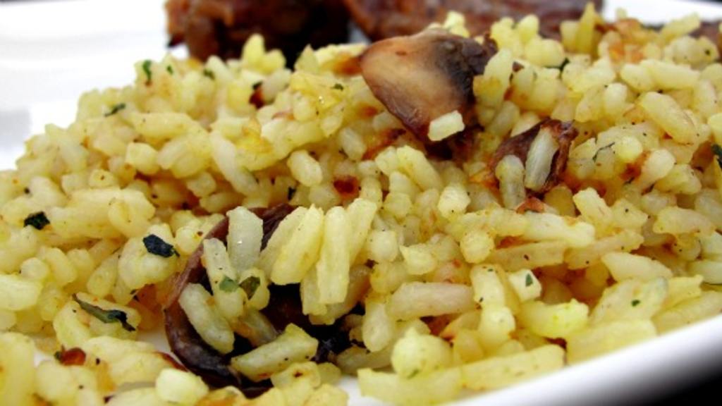 Spicy Mushroom Rice Recipe - Food.com