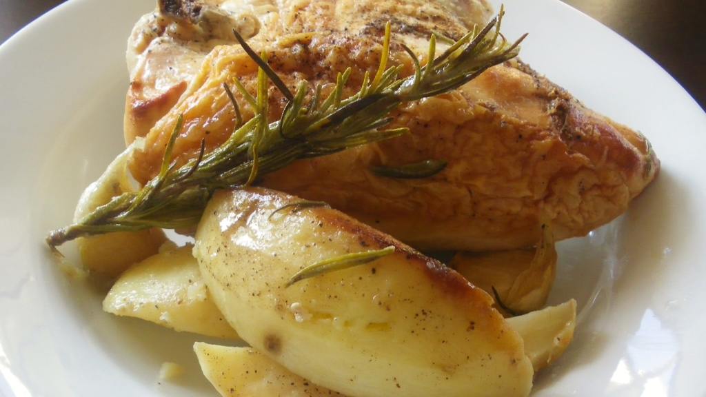 Frango à Moda Do Alentejana (Chicken With Potatoes and Ga Recipe - Food.com