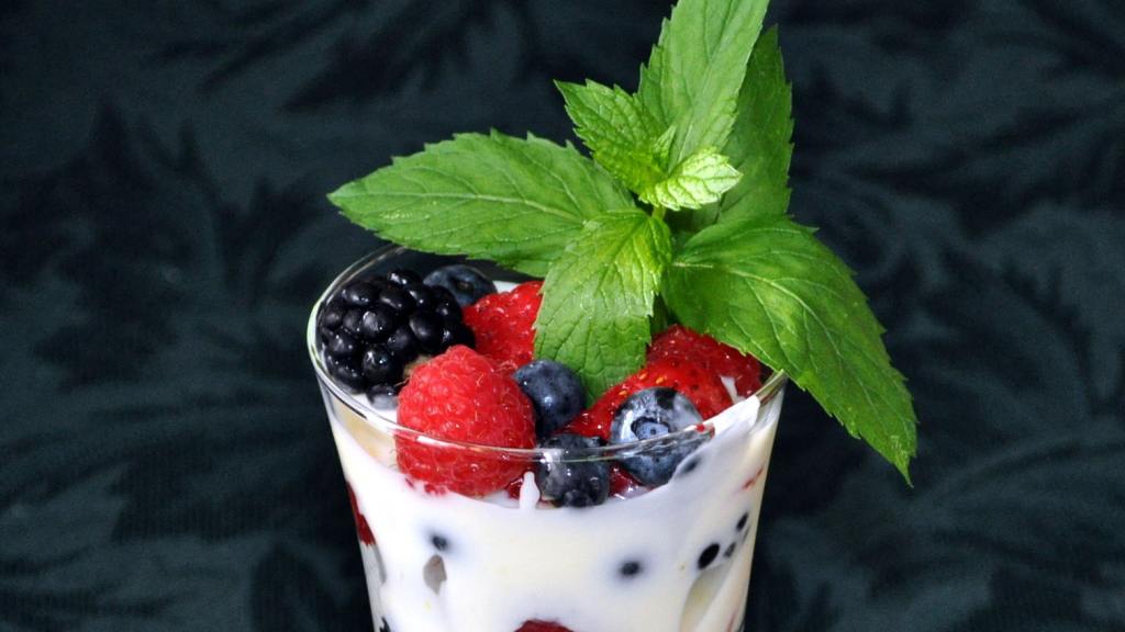 Summer Berries With Lemon Creme Fraiche Recipe - Food.com