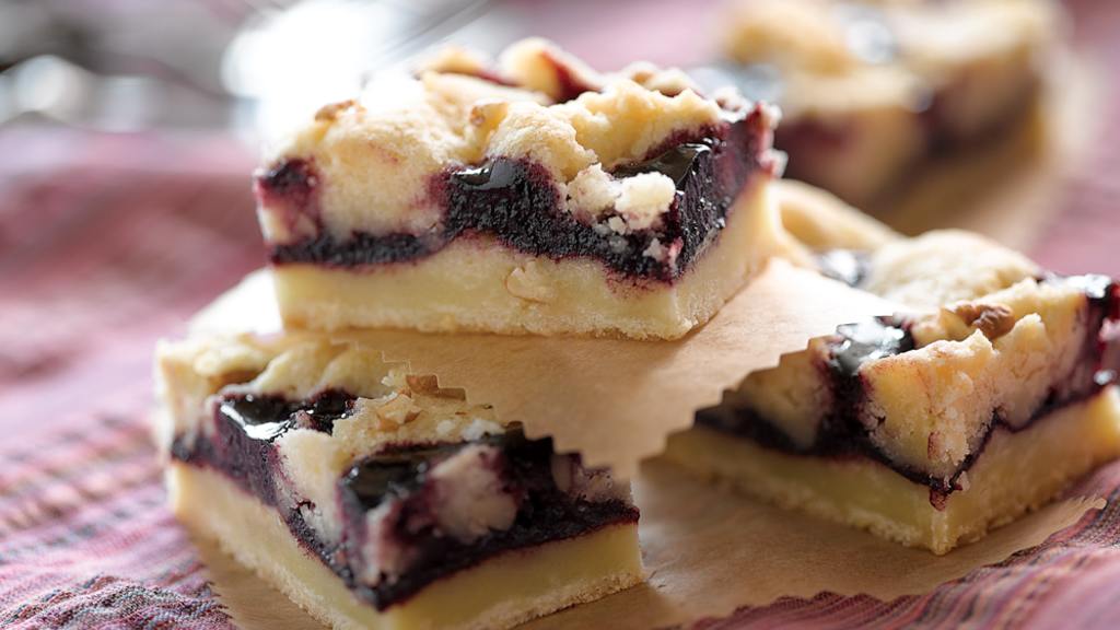 Buttery Triple Berry Bars Recipe - Food.com