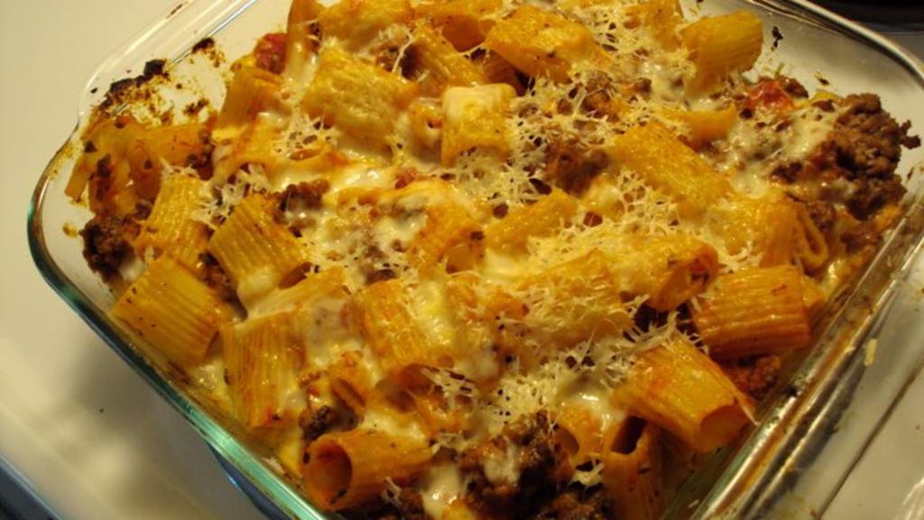 Baked Rigatoni With Beef Recipe - Food.com