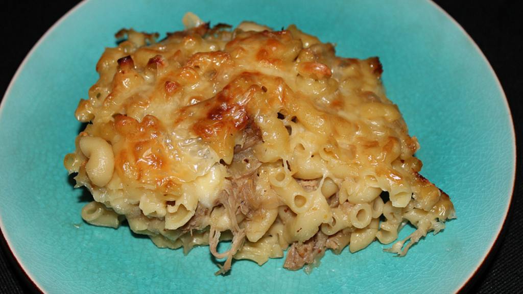Braised Pork Macaroni Casserole Recipe - Food.com