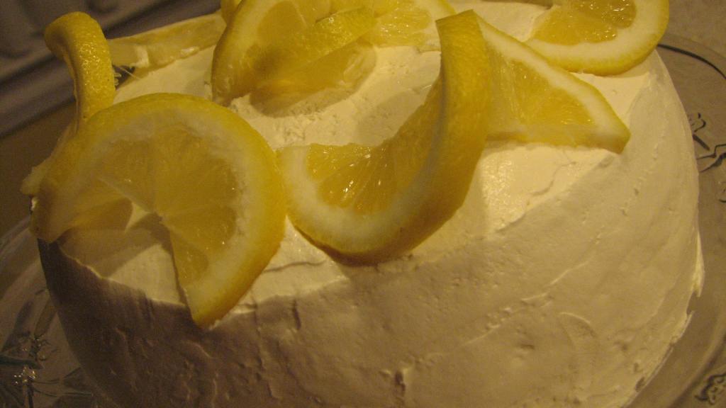 Double-Layer Lemon Cake Recipe - Food.com
