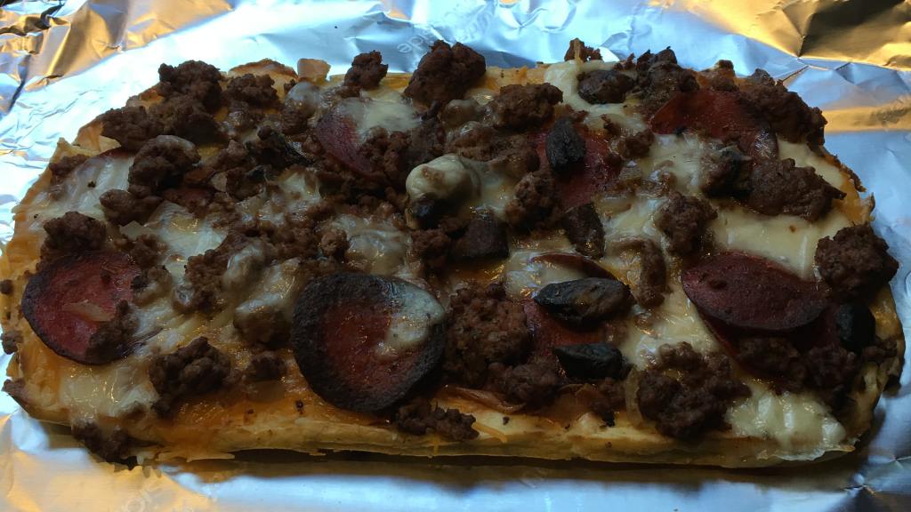 NO Dough Pizza Low Carb Cream Cheese Pizza Crust Recipe - Food.com