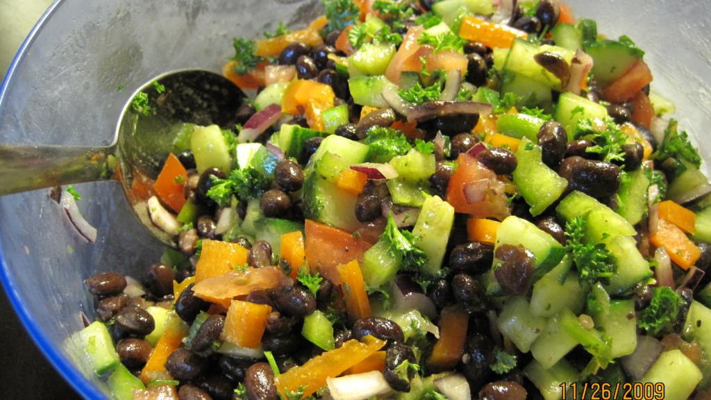 Middle Eastern Style Black Bean Salad Recipe - Food.com