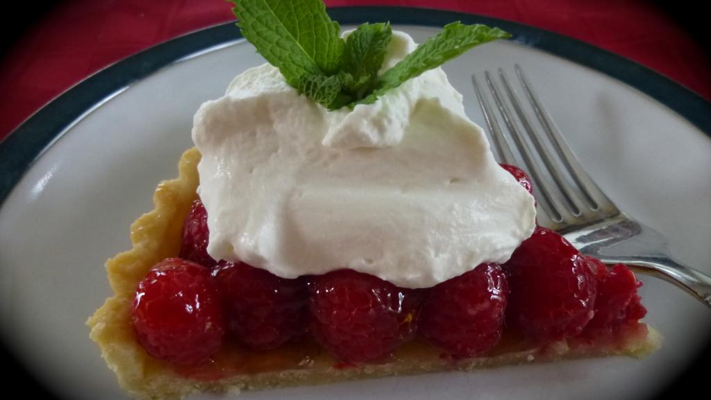 Fresh Raspberry Tart With Vanilla Creme Fraiche Recipe - Food.com