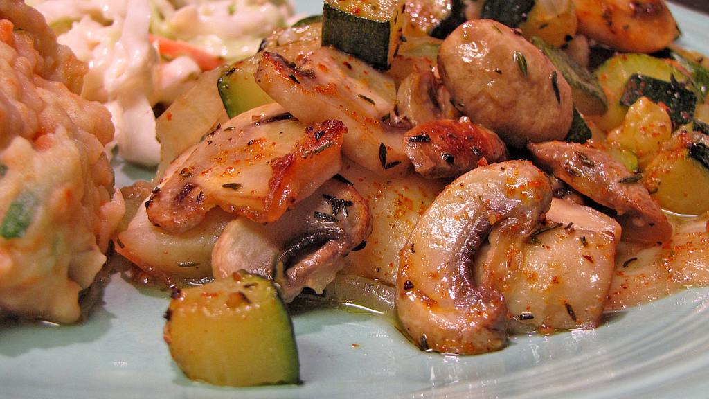 Baked Fish With Mushrooms and Zucchini Recipe - Food.com