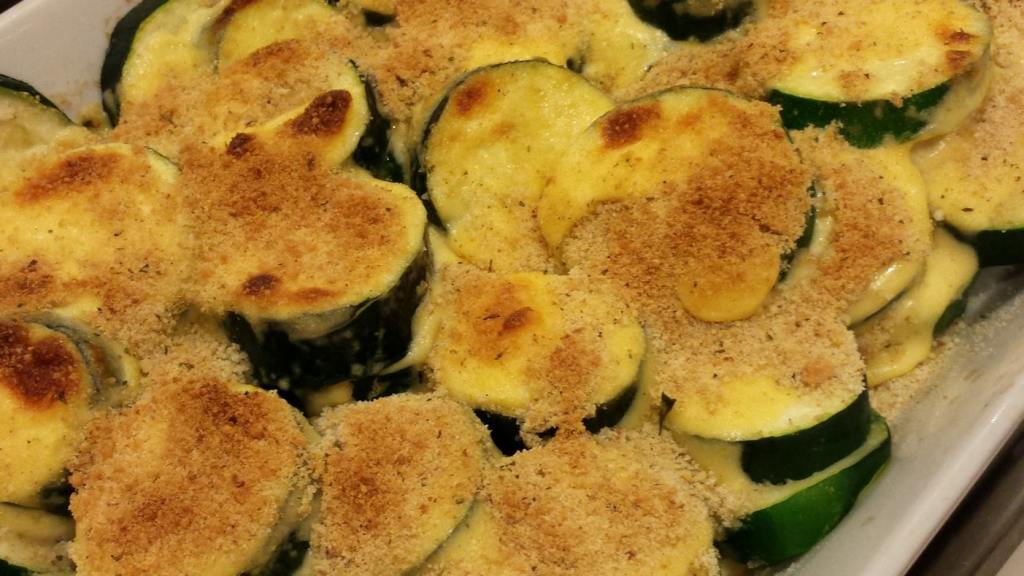 Zucchini Baked in Sour Cream Recipe - Food.com