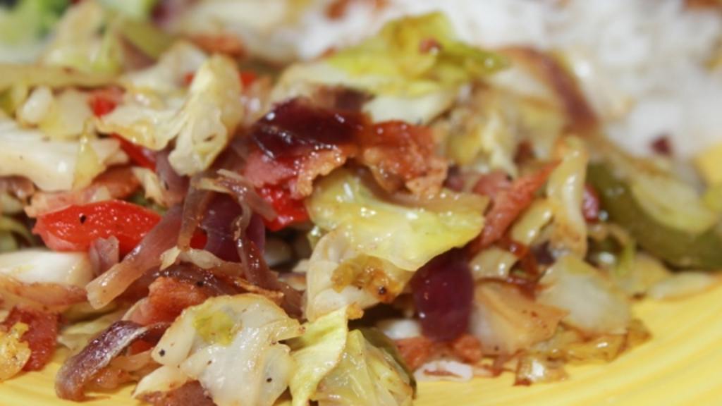 Monday Night Cabbage, Bacon and Peppers Recipe - Food.com