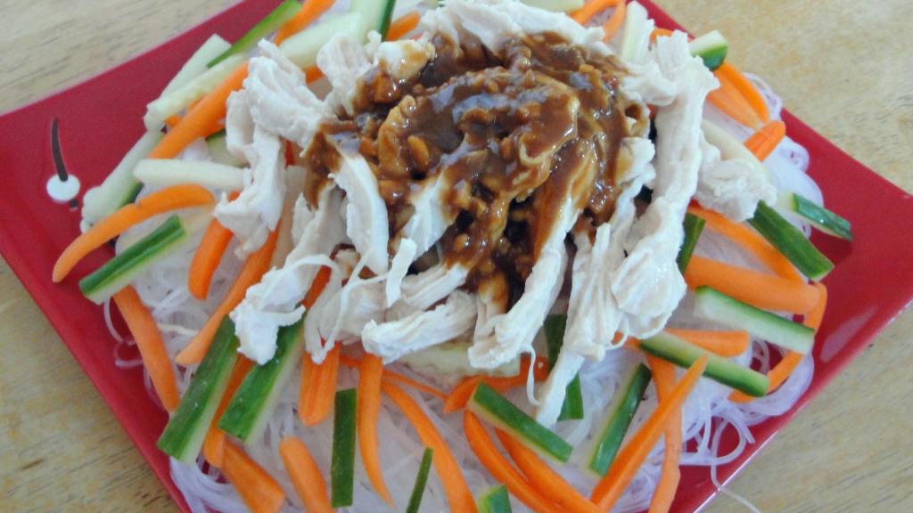 Shanghai Cold Noodles With Peanut Butter Sauce Recipe - Food.com