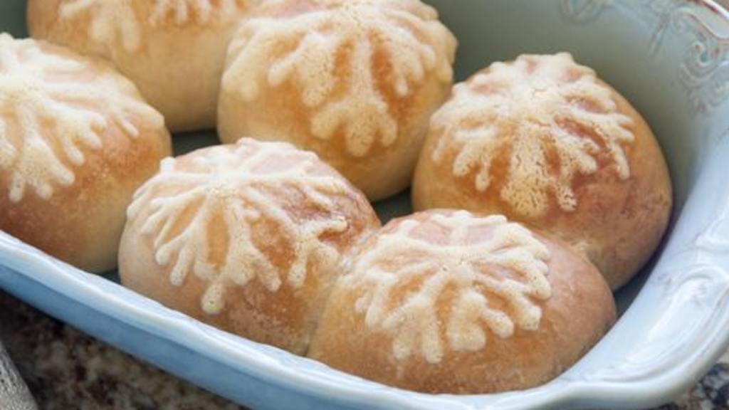 Snowflake Rolls Recipe Food