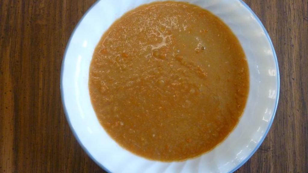 Carrot Bean Soup Recipe