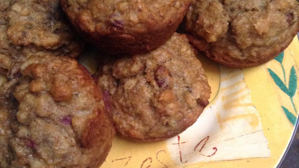 Banana Oatmeal Muffins Recipe Food