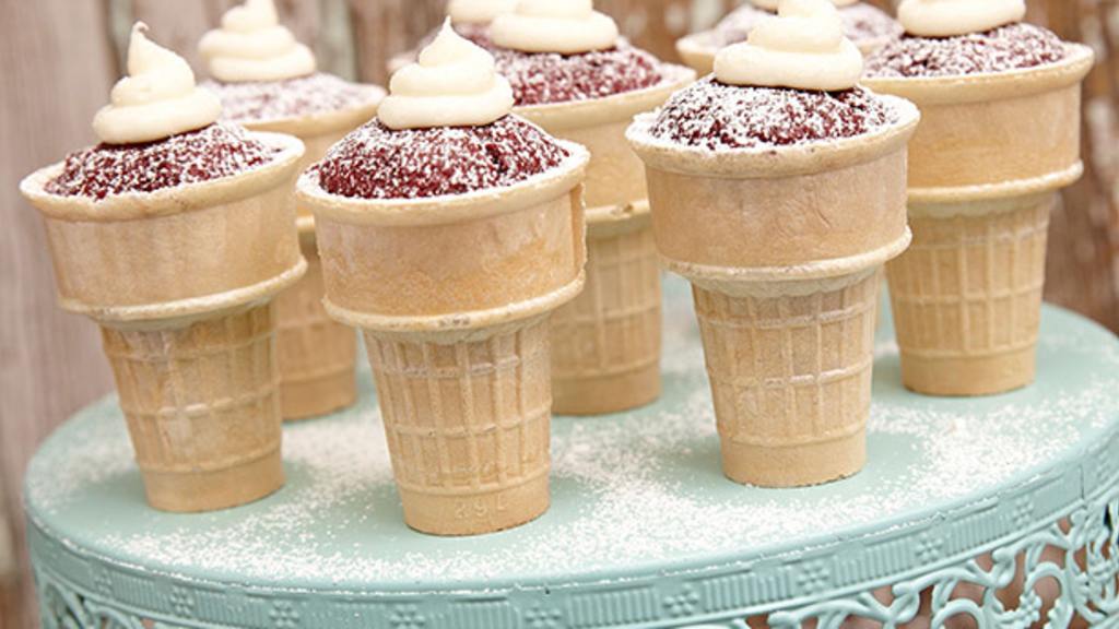 Texas Pete® Red Velvet Cones Recipe - Food.com