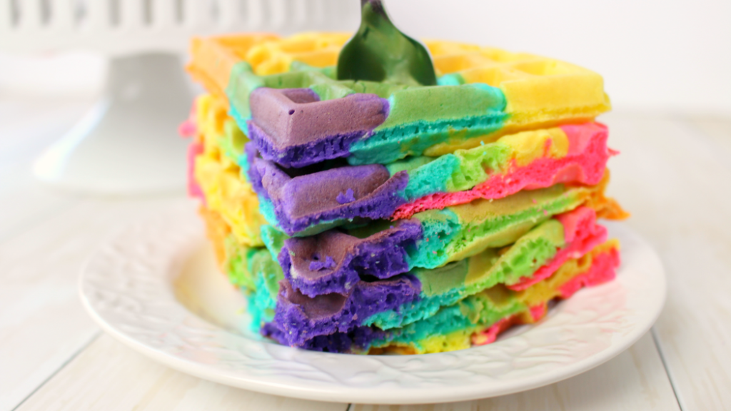 Rainbow Waffles Recipe - Food.com