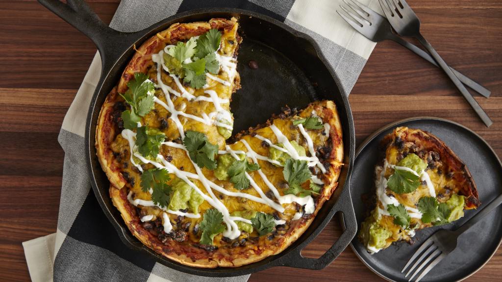 Deep Dish Taco Pizza Recipe - Food.com