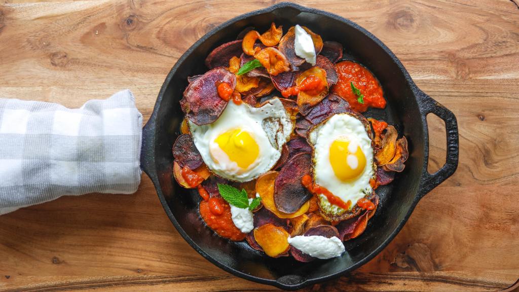 Crispy Colorful Breakfast Potatoes Recipe - Food.com