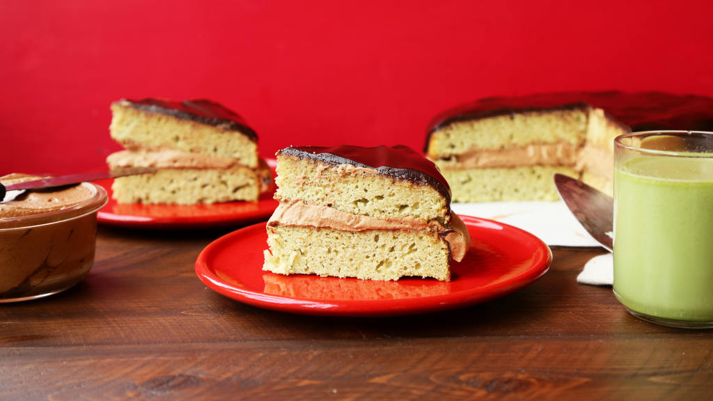 Matcha Red Bean Cake Recipe - Food.com