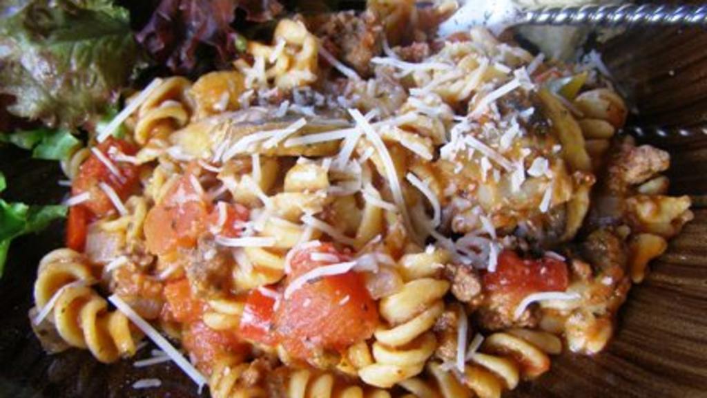 Quick Pasta Supper Recipe - Food.com