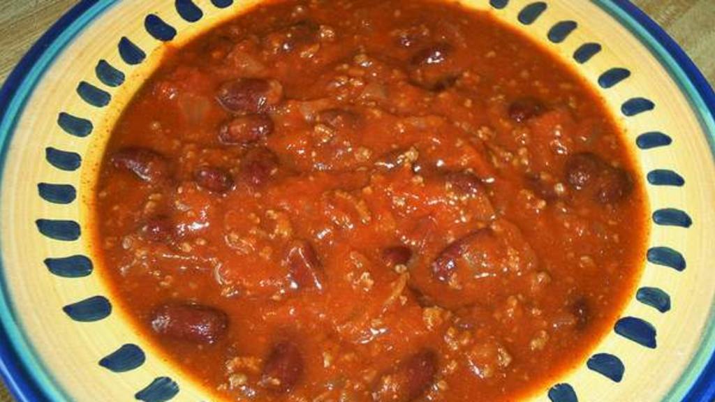 Basic Spicy Chili Recipe - Food.com