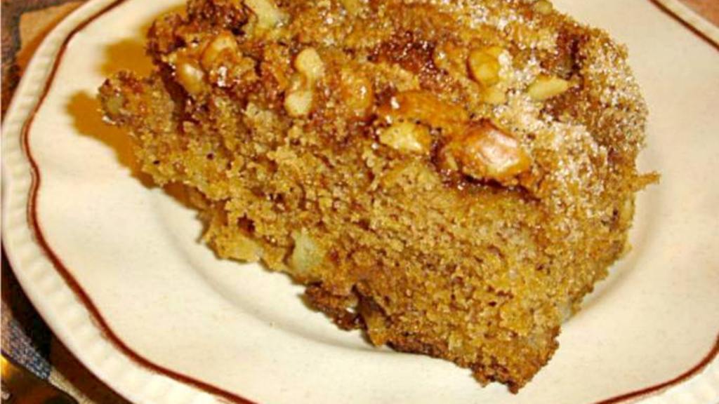 Fresh Apple Cake With Nut Topping Recipe - Food.com