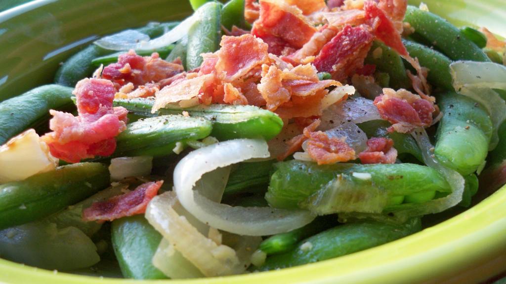 Sugar Snap Peas with Bacon Recipe - Food.com