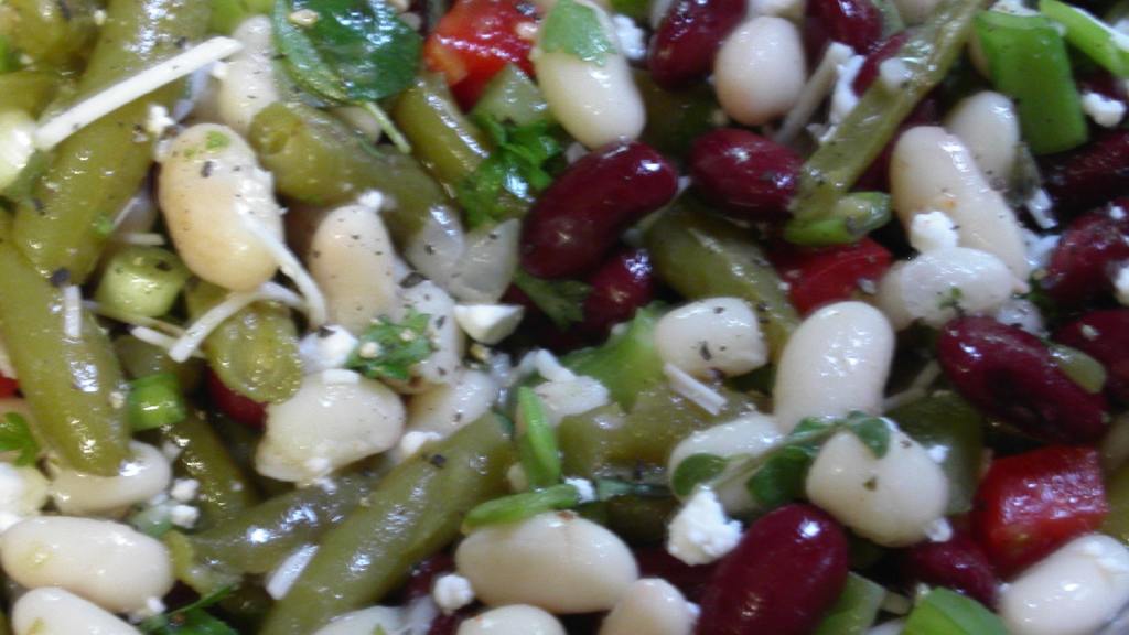 Herby Red, White & Green Bean Salad Recipe - Food.com