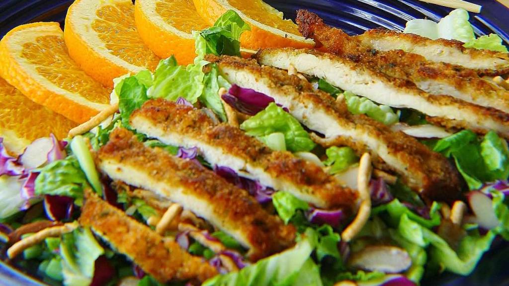 Oriental Chicken Salad With Honey Sesame Dressing Recipe Food oriental-chicken-salad-with-honey-sesame-dressing-recipe-food