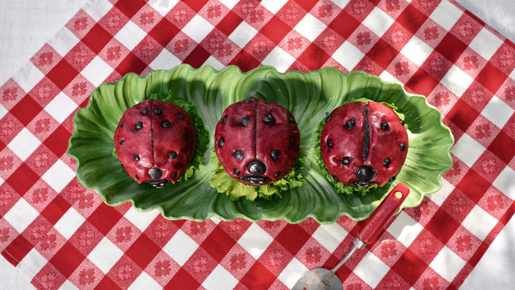 Lady Bug Burger Buns Recipe - Food.com