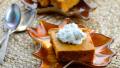 Baked Butternut Squash Pudding Topped With Ginger Whipped Cream Recipe ...