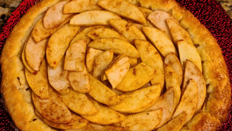 Rustic Apple Tart With Rich Cream Cheese Crust Recipe - Food.com