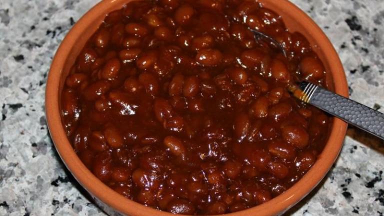 Rock & Roll BBQ Pit Style Beans for the Crock Pot Recipe - Food.com