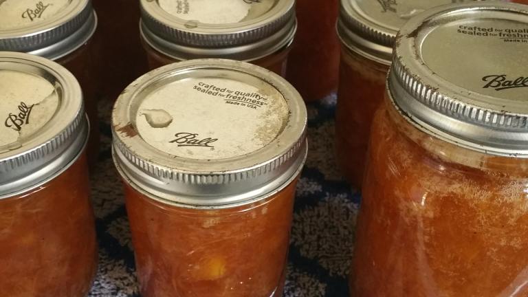 Spiced Peach Jam Recipe
